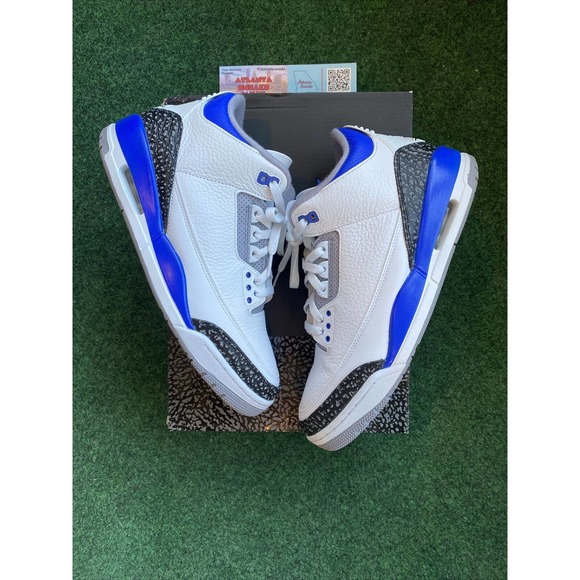 Jordan | Shoes | Mens Jordan 3 Retro Racer Blue Whiteracer Blueblack ...